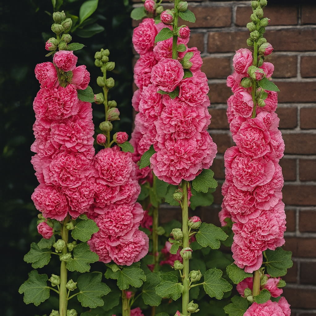 Barrot – Stokkrose ‘Chater’s Double Pink’ – NORDICPLANTS.NO | Norsk ...